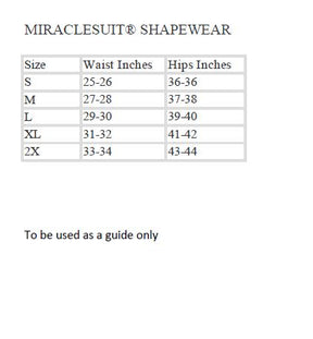 Miraclesuit Inches Off Waist Cincher | Shapewear Online- Studio Europe